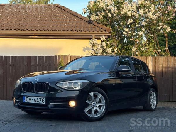 Black BMW 116 2012 in Daugavpils, with an engine capacity of 2.00 L and mileage of 258 thousand km for 8750 €, photo 1 on AUTOMOTO.COM.LV