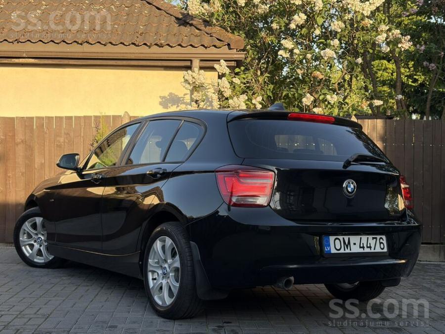 Melns BMW 116 2012 Daugavpils, ar dzinēja tilpumu 2.00 L un nobraukumu 258 tūkst. km par 8750 €, foto 8 vietnē AUTOMOTO.COM.LV