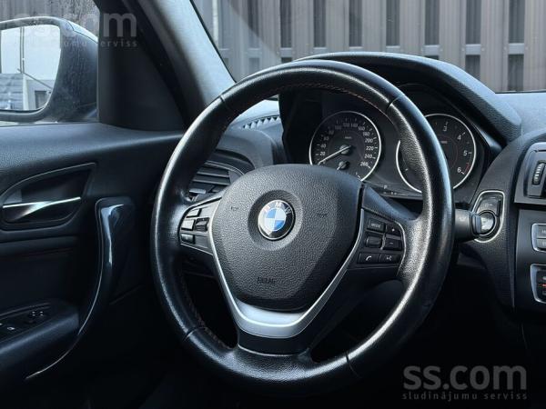 Black BMW 116 2012 in Daugavpils, with an engine capacity of 2.00 L and mileage of 258 thousand km for 8750 €, photo 10 on AUTOMOTO.COM.LV