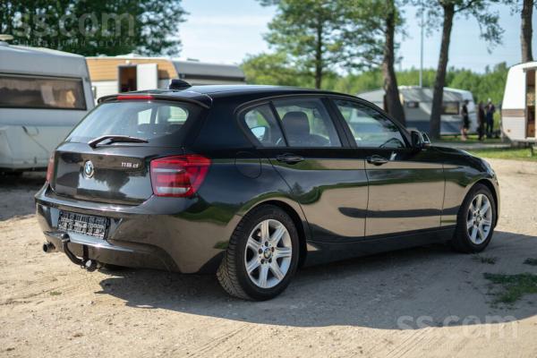 Melns BMW 116 2012 Liepāja, ar dzinēja tilpumu 1.60 L un nobraukumu 307 tūkst. km par 5900 €, foto 6 vietnē AUTOMOTO.COM.LV