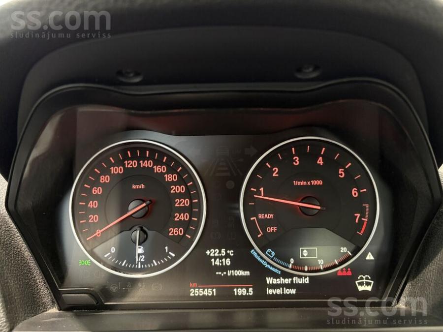Melns BMW 116 2012 Ventspils, ar dzinēja tilpumu 1.60 L un nobraukumu 256 tūkst. km par 6900 €, foto 20 vietnē AUTOMOTO.COM.LV