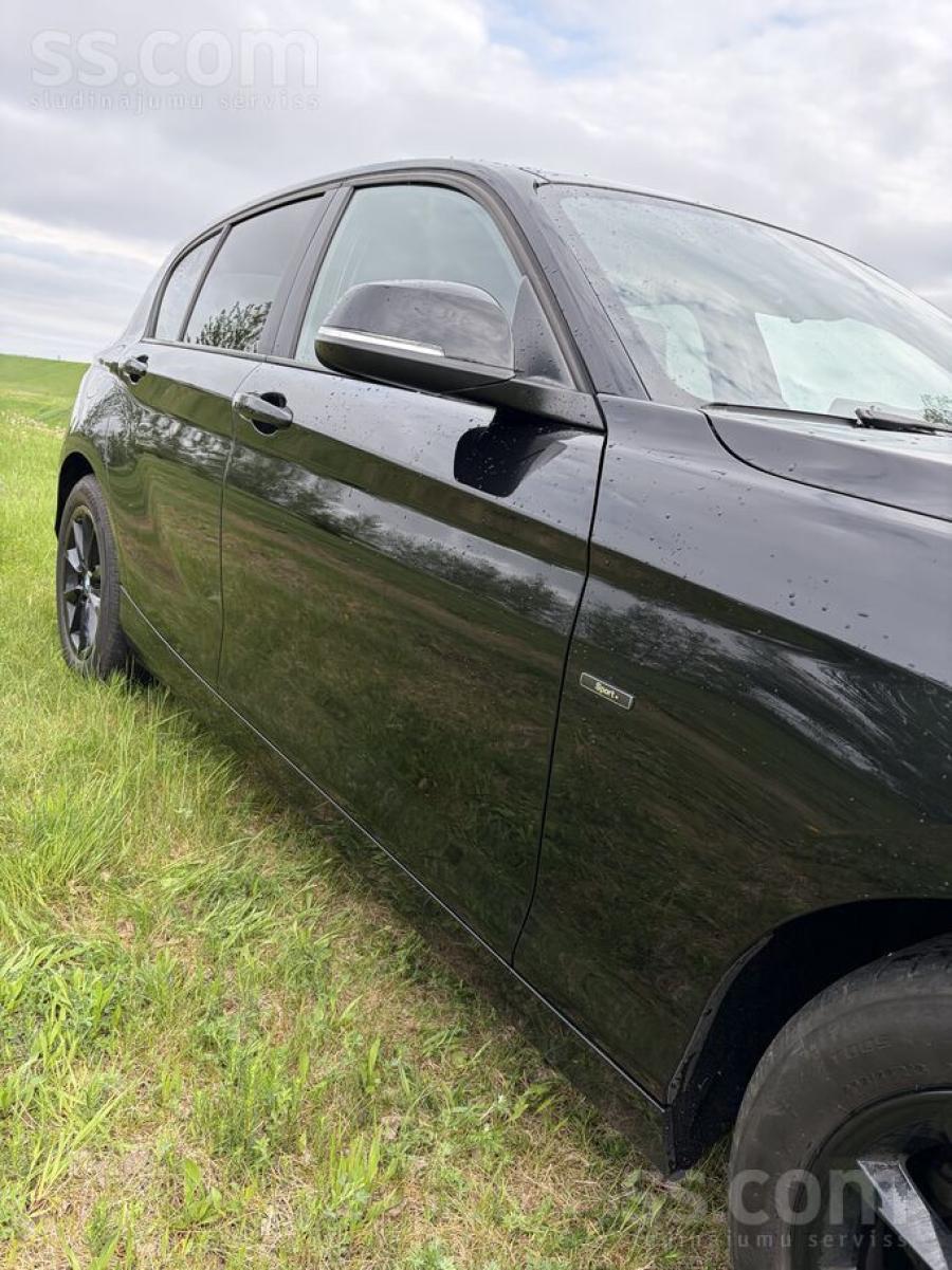 Melns BMW 116 2012 Rīga, ar dzinēja tilpumu 1.60 L un nobraukumu 200 tūkst. km par 6800 €, foto 6 vietnē AUTOMOTO.COM.LV