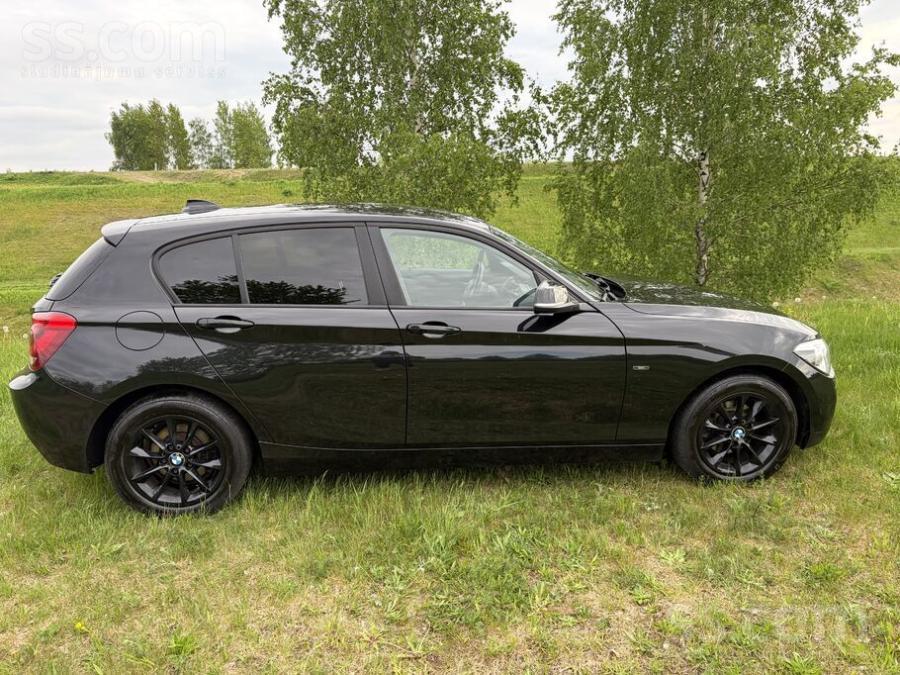 Melns BMW 116 2012 Rīga, ar dzinēja tilpumu 1.60 L un nobraukumu 200 tūkst. km par 6800 €, foto 13 vietnē AUTOMOTO.COM.LV