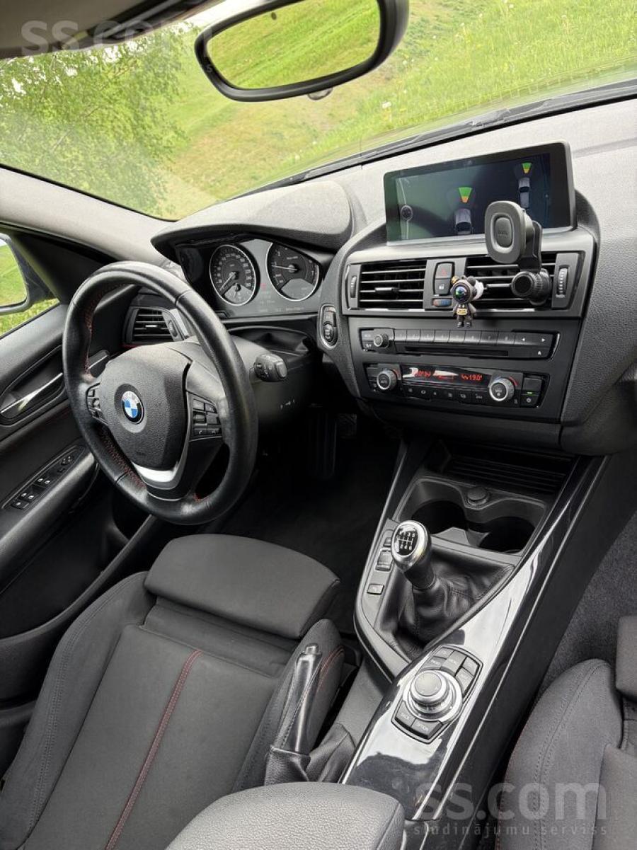 Melns BMW 116 2012 Rīga, ar dzinēja tilpumu 1.60 L un nobraukumu 200 tūkst. km par 6800 €, foto 14 vietnē AUTOMOTO.COM.LV