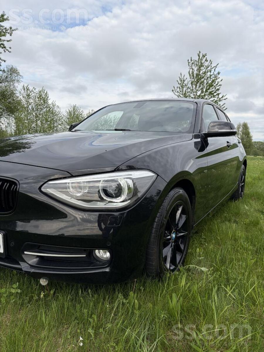 Melns BMW 116 2012 Rīga, ar dzinēja tilpumu 1.60 L un nobraukumu 200 tūkst. km par 6800 €, foto 17 vietnē AUTOMOTO.COM.LV