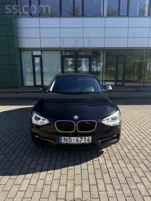 Melns BMW 116 2012 Rīga, ar dzinēja tilpumu 1.60 L un nobraukumu 285 tūkst. km par 6099 €, foto  vietnē AUTOMOTO.COM.LV