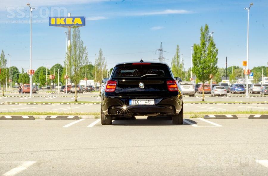 Melns BMW 116 2012 Rīga, ar dzinēja tilpumu 2.00 L un nobraukumu 256 tūkst. km par 6990 €, foto 8 vietnē AUTOMOTO.COM.LV