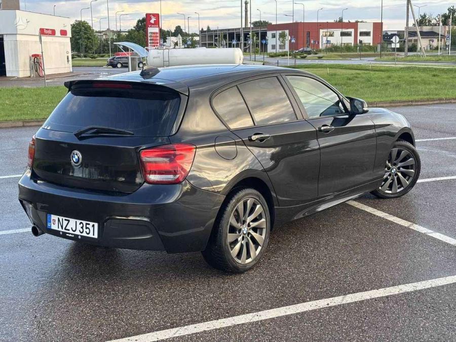 Melns BMW 116 2012 Ukmergė, ar dzinēja tilpumu 1.60 L un nobraukumu 213 tūkst. km par 4600 €, foto 8 vietnē AUTOMOTO.COM.LV