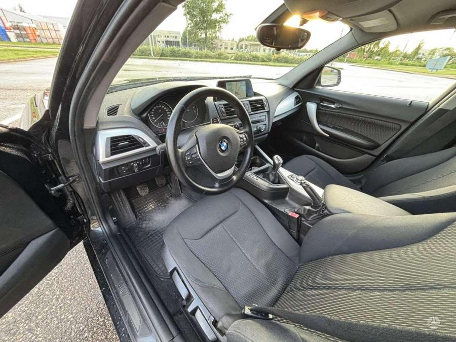 Melns BMW 116 2012 Ukmergė, ar dzinēja tilpumu 1.60 L un nobraukumu 213 tūkst. km par 4600 €, foto 14 vietnē AUTOMOTO.COM.LV