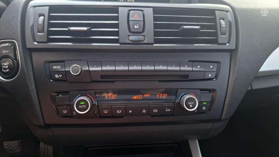 Black BMW 116 2012 in Kaunas, with an engine capacity of 2.00 L and mileage of 211 thousand km for 5200 €, photo 25 on AUTOMOTO.COM.LV