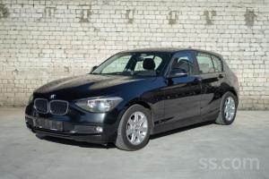 Black BMW 116 2012 in Liepaja, with an engine capacity of 1.60 L and mileage of 307 thousand km for 5900 €, photo 4 on AUTOMOTO.COM.LV