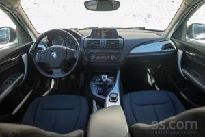 Black BMW 116 2012 in Liepaja, with an engine capacity of 1.60 L and mileage of 307 thousand km for 5900 €, photo 8 on AUTOMOTO.COM.LV