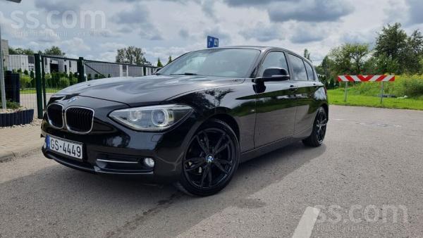 Melns BMW 116 2012 Rīga, ar dzinēja tilpumu 1.60 L un nobraukumu 225 tūkst. km par 5800 €, foto 3 vietnē AUTOMOTO.COM.LV