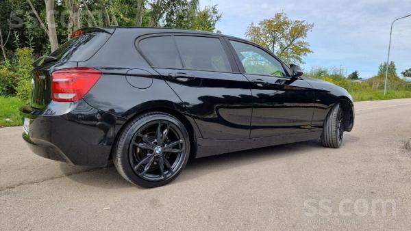 Melns BMW 116 2012 Rīga, ar dzinēja tilpumu 1.60 L un nobraukumu 225 tūkst. km par 5800 €, foto 9 vietnē AUTOMOTO.COM.LV