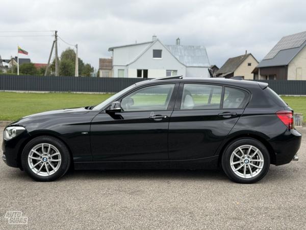 Black BMW 116 2012 in Kaisiadorys, with an engine capacity of 1.60 L and mileage of 243 thousand km for 6600 €, photo 11 on AUTOMOTO.COM.LV