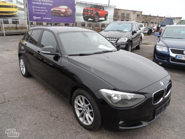 Melns BMW 116 2013 Klaipėda, ar dzinēja tilpumu 2.00 L un nobraukumu 200 tūkst. km par 6990 €, foto 1 vietnē AUTOMOTO.COM.LV