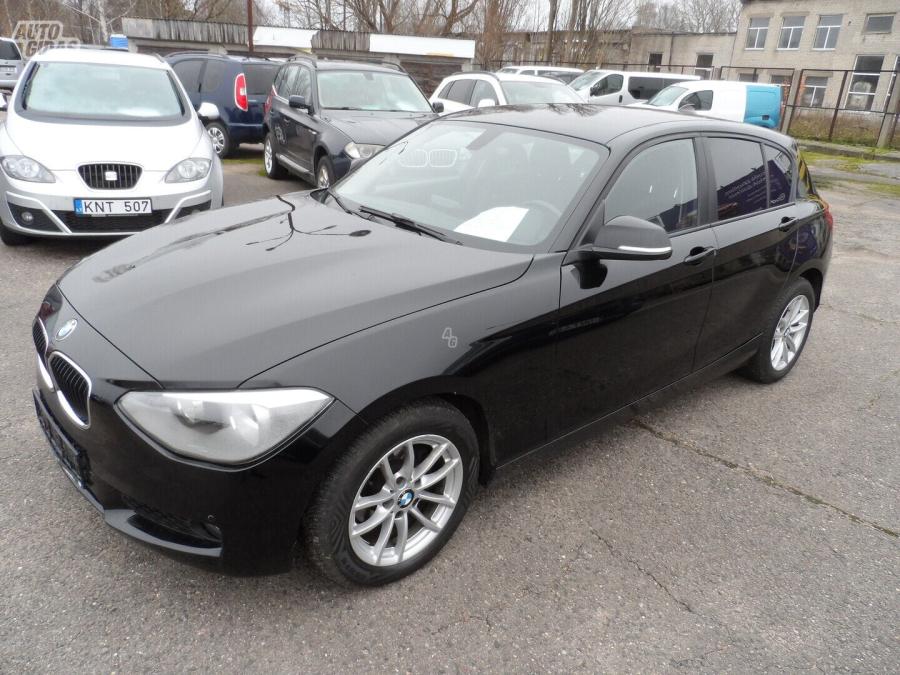 Melns BMW 116 2013 Klaipėda, ar dzinēja tilpumu 2.00 L un nobraukumu 200 tūkst. km par 6990 €, foto 3 vietnē AUTOMOTO.COM.LV