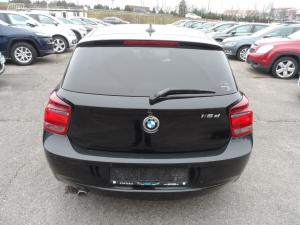 Melns BMW 116 2013 Klaipėda, ar dzinēja tilpumu 2.00 L un nobraukumu 200 tūkst. km par 6990 €, foto 6 vietnē AUTOMOTO.COM.LV