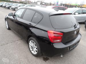 Black BMW 116 2013 in Klaipeda, with an engine capacity of 2.00 L and mileage of 200 thousand km for 6990 €, photo 5 on AUTOMOTO.COM.LV