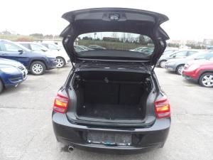 Black BMW 116 2013 in Klaipeda, with an engine capacity of 2.00 L and mileage of 200 thousand km for 6990 €, photo 16 on AUTOMOTO.COM.LV
