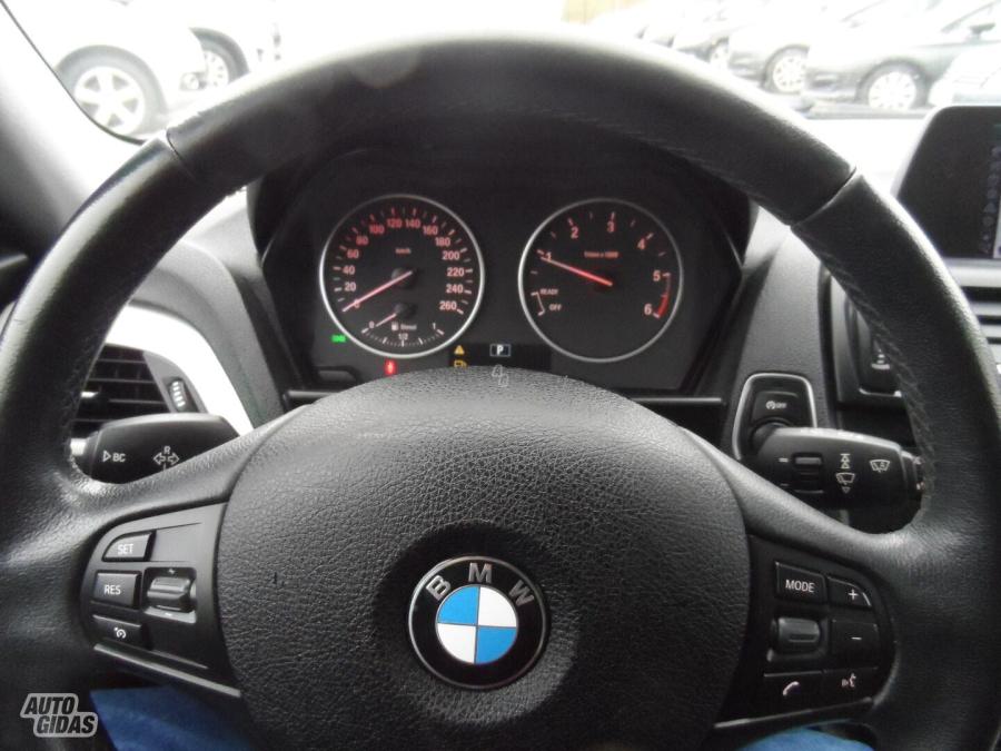 Black BMW 116 2013 in Klaipeda, with an engine capacity of 2.00 L and mileage of 200 thousand km for 6990 €, photo 19 on AUTOMOTO.COM.LV