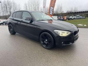 Black BMW 116 2013 in Kaunas, with an engine capacity of 2.00 L and mileage of 268 thousand km for 5950 €, photo 2 on AUTOMOTO.COM.LV