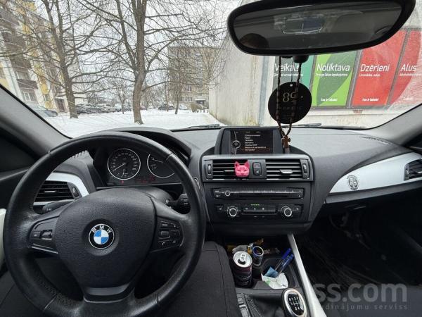Melns BMW 116 2013 Rīga, ar dzinēja tilpumu 2.00 L un nobraukumu 220 tūkst. km par 4590 €, foto 6 vietnē AUTOMOTO.COM.LV