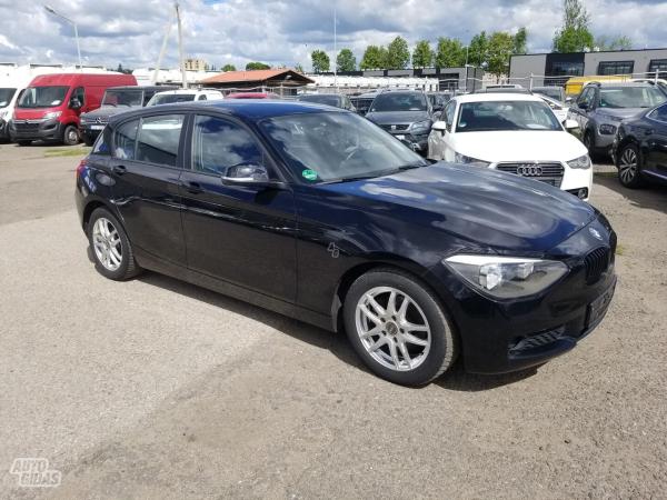 Black BMW 116 2013 in Kaunas, with an engine capacity of 1.60 L and mileage of 155 thousand km for 3750 €, photo 4 on AUTOMOTO.COM.LV