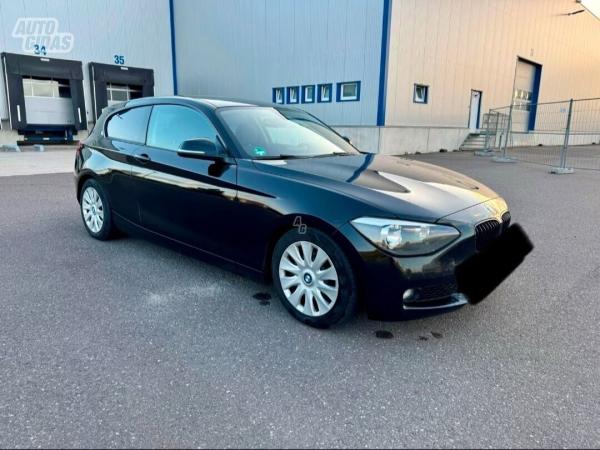 Melns BMW 116 2013 Kauņa, ar dzinēja tilpumu 1.60 L un nobraukumu 195 tūkst. km par 4199 €, foto 1 vietnē AUTOMOTO.COM.LV