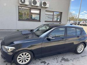 Black BMW 116 2013 in Utena, with an engine capacity of 1.60 L and mileage of 335 thousand km for 4400 €, photo 14 on AUTOMOTO.COM.LV
