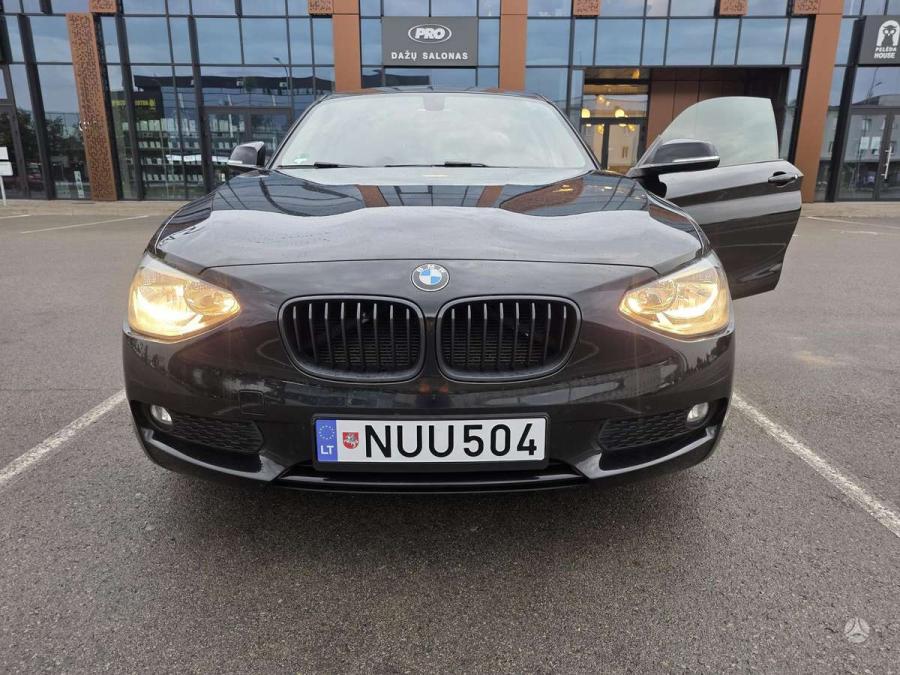 Melns BMW 116 2013 Kauņa, ar dzinēja tilpumu 1.60 L un nobraukumu 195 tūkst. km par 5200 €, foto 24 vietnē AUTOMOTO.COM.LV