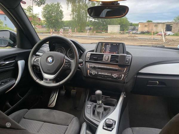 Black BMW 116 2013 in Kaunas, with an engine capacity of 1.60 L and mileage of 200 thousand km for 4800 €, photo 5 on AUTOMOTO.COM.LV