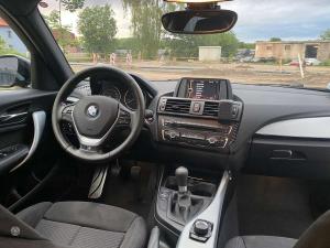 Black BMW 116 2013 in Kaunas, with an engine capacity of 1.60 L and mileage of 200 thousand km for 4800 €, photo 6 on AUTOMOTO.COM.LV