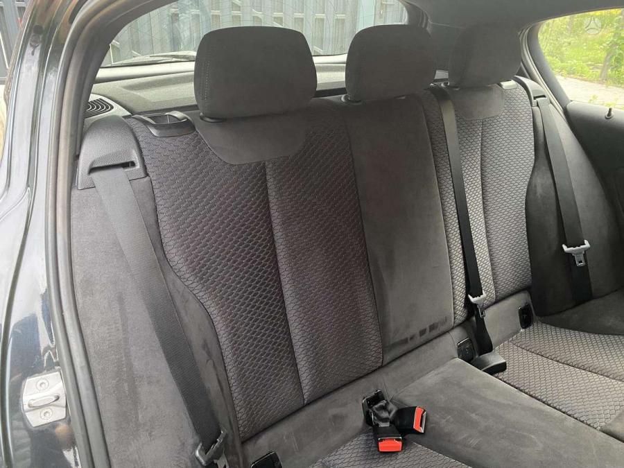Black BMW 116 2013 in Kaunas, with an engine capacity of 1.60 L and mileage of 200 thousand km for 4800 €, photo 7 on AUTOMOTO.COM.LV