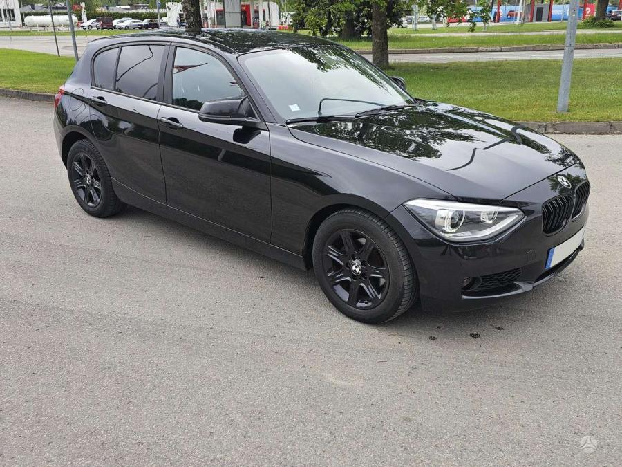 Melns BMW 116 2013 Tauragė, ar dzinēja tilpumu 2.00 L un nobraukumu 270 tūkst. km par 4700 €, foto 9 vietnē AUTOMOTO.COM.LV