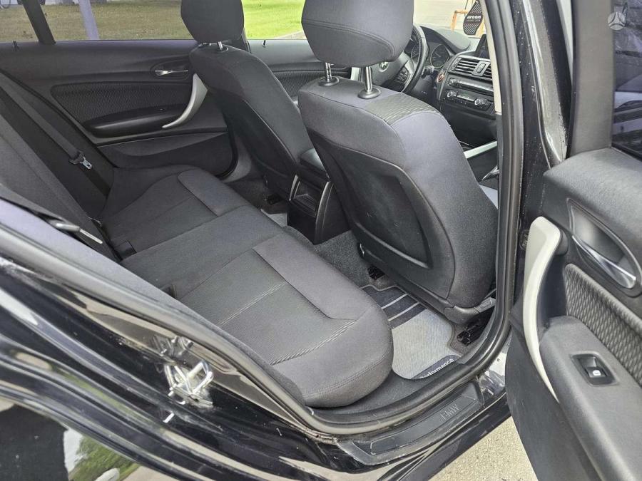 Melns BMW 116 2013 Tauragė, ar dzinēja tilpumu 2.00 L un nobraukumu 270 tūkst. km par 4700 €, foto 17 vietnē AUTOMOTO.COM.LV