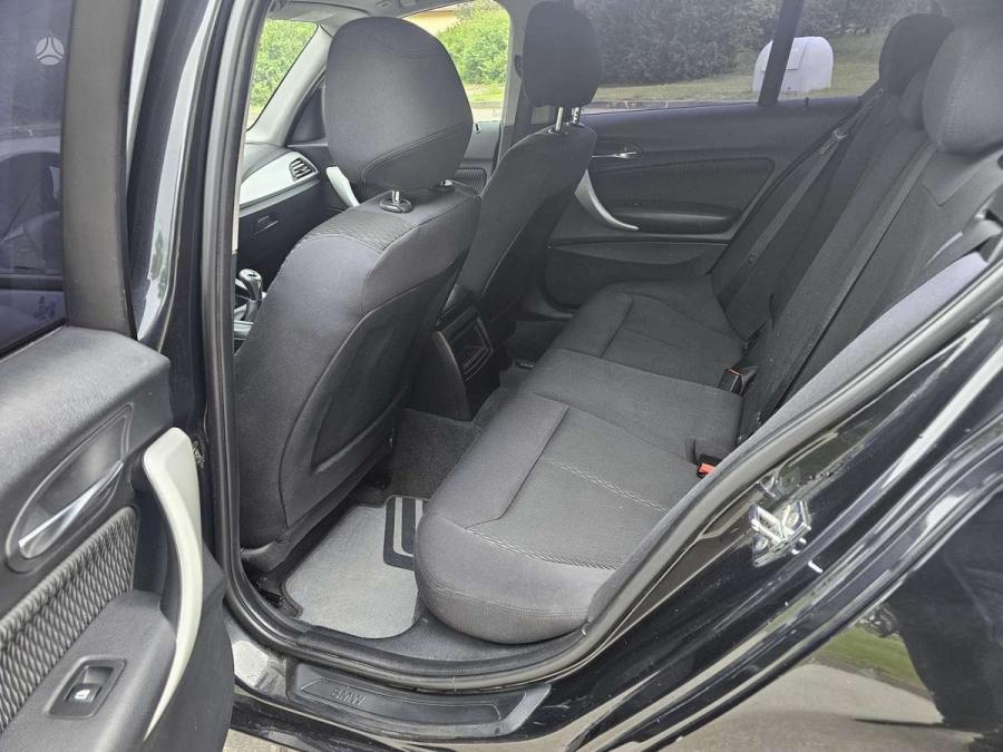 Melns BMW 116 2013 Tauragė, ar dzinēja tilpumu 2.00 L un nobraukumu 270 tūkst. km par 4700 €, foto 18 vietnē AUTOMOTO.COM.LV