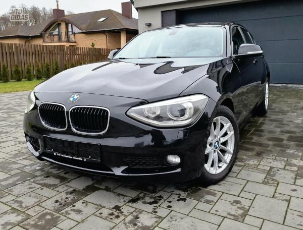 Melns BMW 116 2014 Druskininkai, ar dzinēja tilpumu 2.00 L un nobraukumu 260 tūkst. km par 7850 €, foto 1 vietnē AUTOMOTO.COM.LV