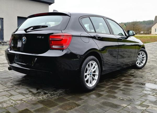 Melns BMW 116 2014 Druskininkai, ar dzinēja tilpumu 2.00 L un nobraukumu 260 tūkst. km par 7850 €, foto 3 vietnē AUTOMOTO.COM.LV