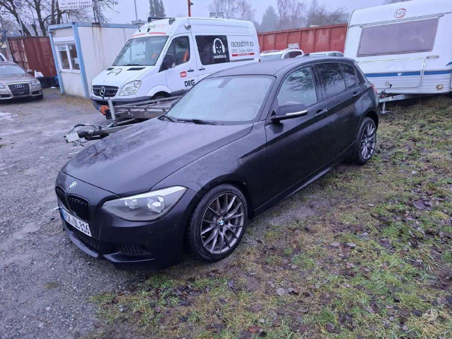 Melns BMW 116 2014 Utena, ar dzinēja tilpumu 1.60 L un nobraukumu 164 tūkst. km par 4600 €, foto 1 vietnē AUTOMOTO.COM.LV