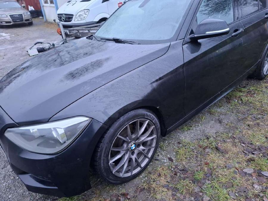Melns BMW 116 2014 Utena, ar dzinēja tilpumu 1.60 L un nobraukumu 164 tūkst. km par 4600 €, foto 2 vietnē AUTOMOTO.COM.LV