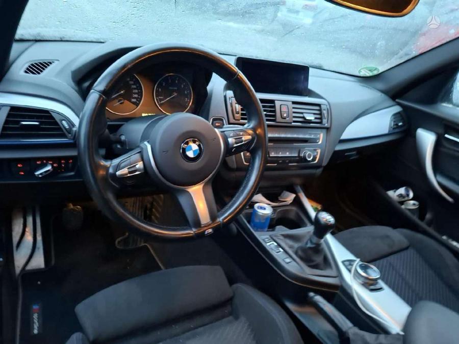 Melns BMW 116 2014 Utena, ar dzinēja tilpumu 1.60 L un nobraukumu 164 tūkst. km par 4600 €, foto 6 vietnē AUTOMOTO.COM.LV