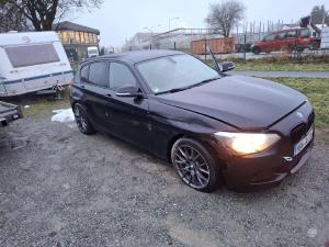 Black BMW 116 2014 in Utena, with an engine capacity of 1.60 L and mileage of 168 thousand km for 4500 €, photo 4 on AUTOMOTO.COM.LV