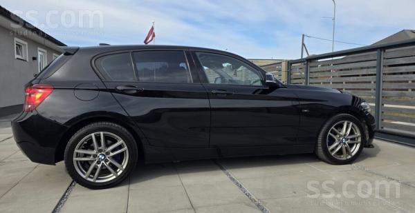 Melns BMW 116 2014 Rīga, ar dzinēja tilpumu 2.00 L un nobraukumu 234 tūkst. km par 6800 €, foto 4 vietnē AUTOMOTO.COM.LV
