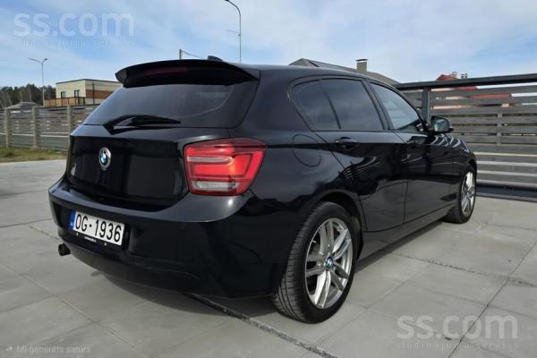 Melns BMW 116 2014 Rīga, ar dzinēja tilpumu 2.00 L un nobraukumu 234 tūkst. km par 6800 €, foto 5 vietnē AUTOMOTO.COM.LV