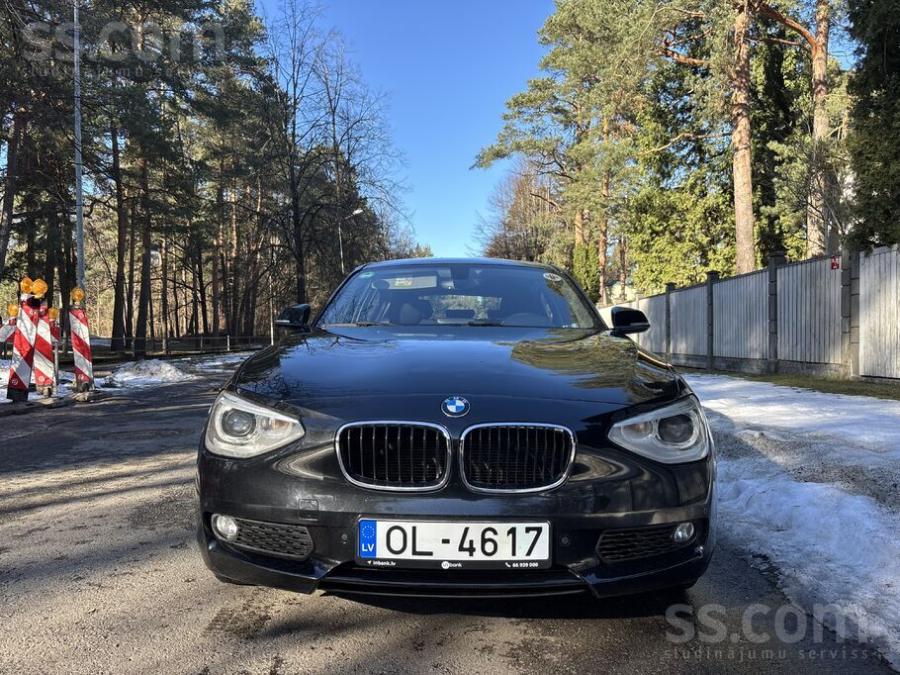 Черный БМВ 116 2014 в Рига, объемом двигателя 1.60 л и пробегом 337 тыс. км за 4990 €, фото 6 на AUTOMOTO.COM.LV