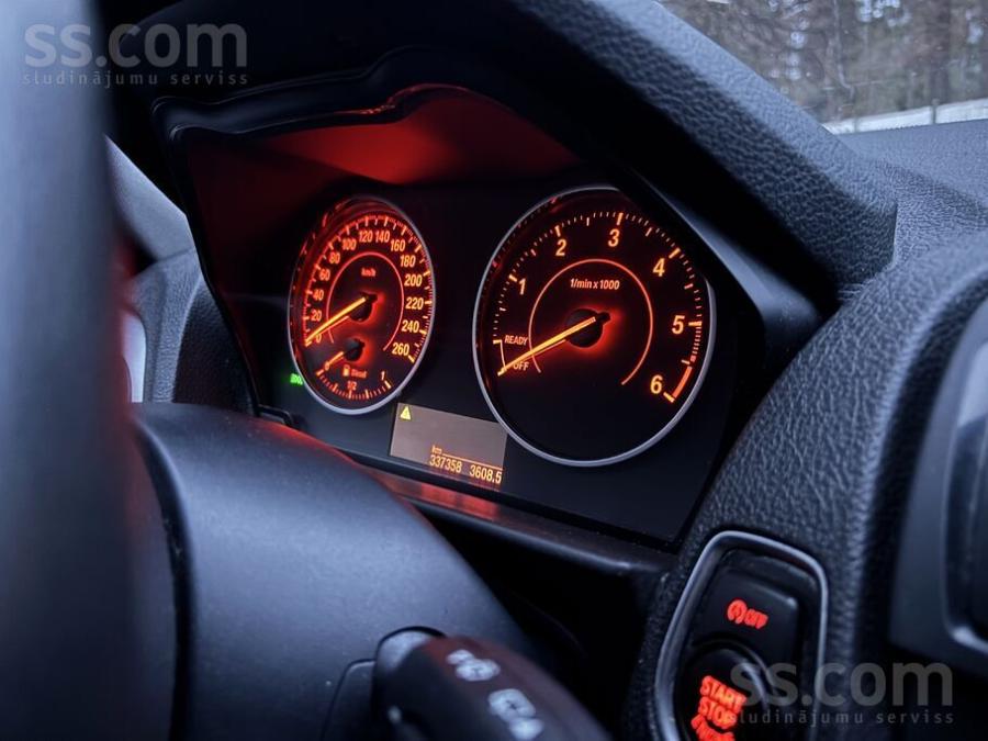 Черный БМВ 116 2014 в Рига, объемом двигателя 1.60 л и пробегом 337 тыс. км за 4990 €, фото 19 на AUTOMOTO.COM.LV