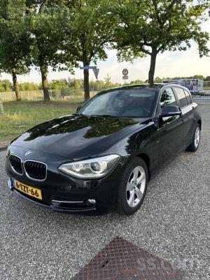 Melns BMW 116 2014 Jelgava, ar dzinēja tilpumu 1.60 L un nobraukumu 268 tūkst. km par 6700 €, foto  vietnē AUTOMOTO.COM.LV