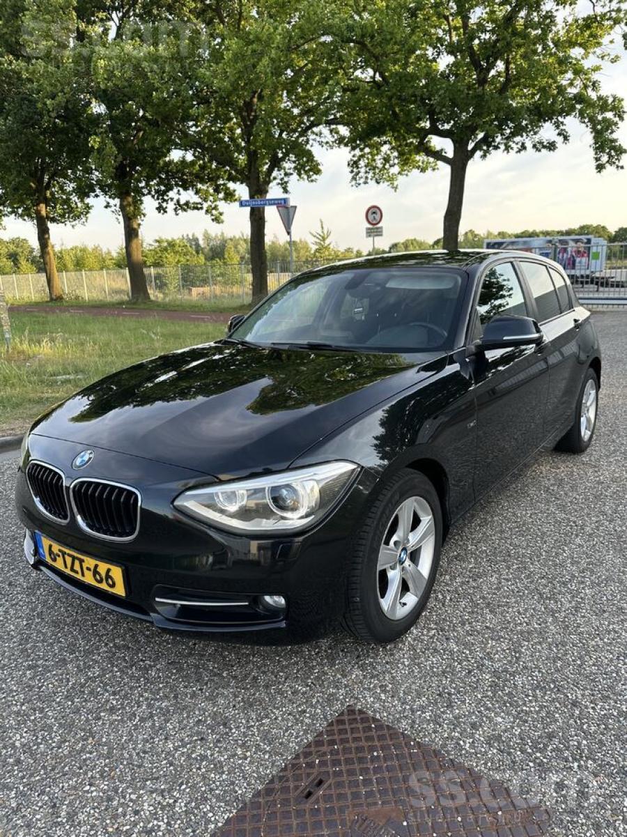 Black BMW 116 2014 in Jelgava, with an engine capacity of 1.60 L and mileage of 268 thousand km for 6700 €, photo 1 on AUTOMOTO.COM.LV