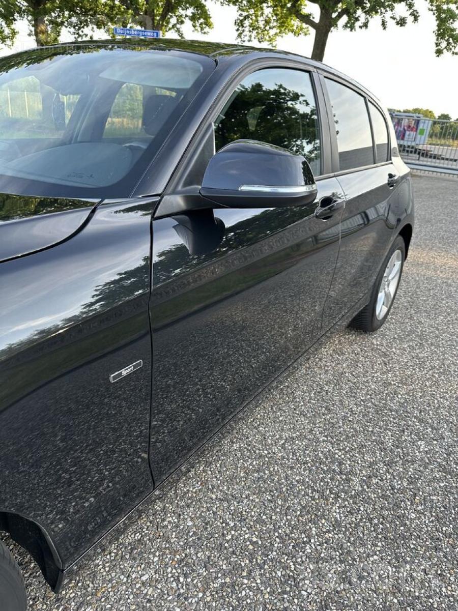 Black BMW 116 2014 in Jelgava, with an engine capacity of 1.60 L and mileage of 268 thousand km for 6700 €, photo 8 on AUTOMOTO.COM.LV
